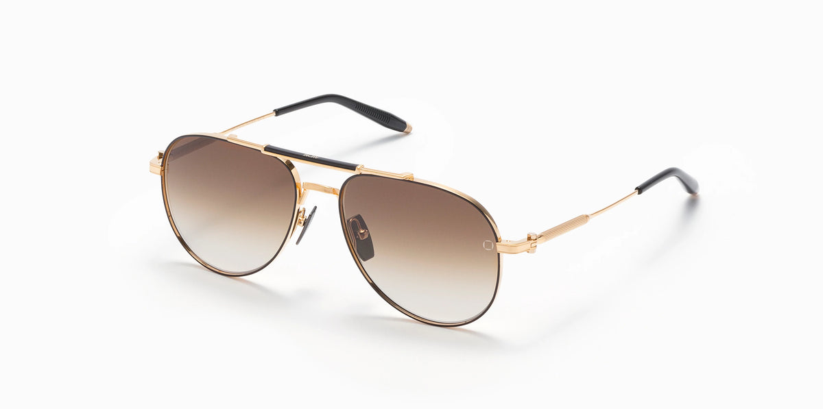 Akoni Sunglasses - Hydra AKS 202A Brushed Gold – ABC Glasses